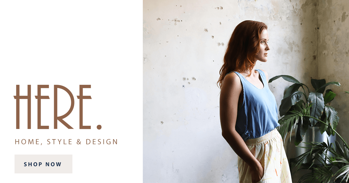 HERE Home Style & Design - Sustainable Homeware and Slow Fashion